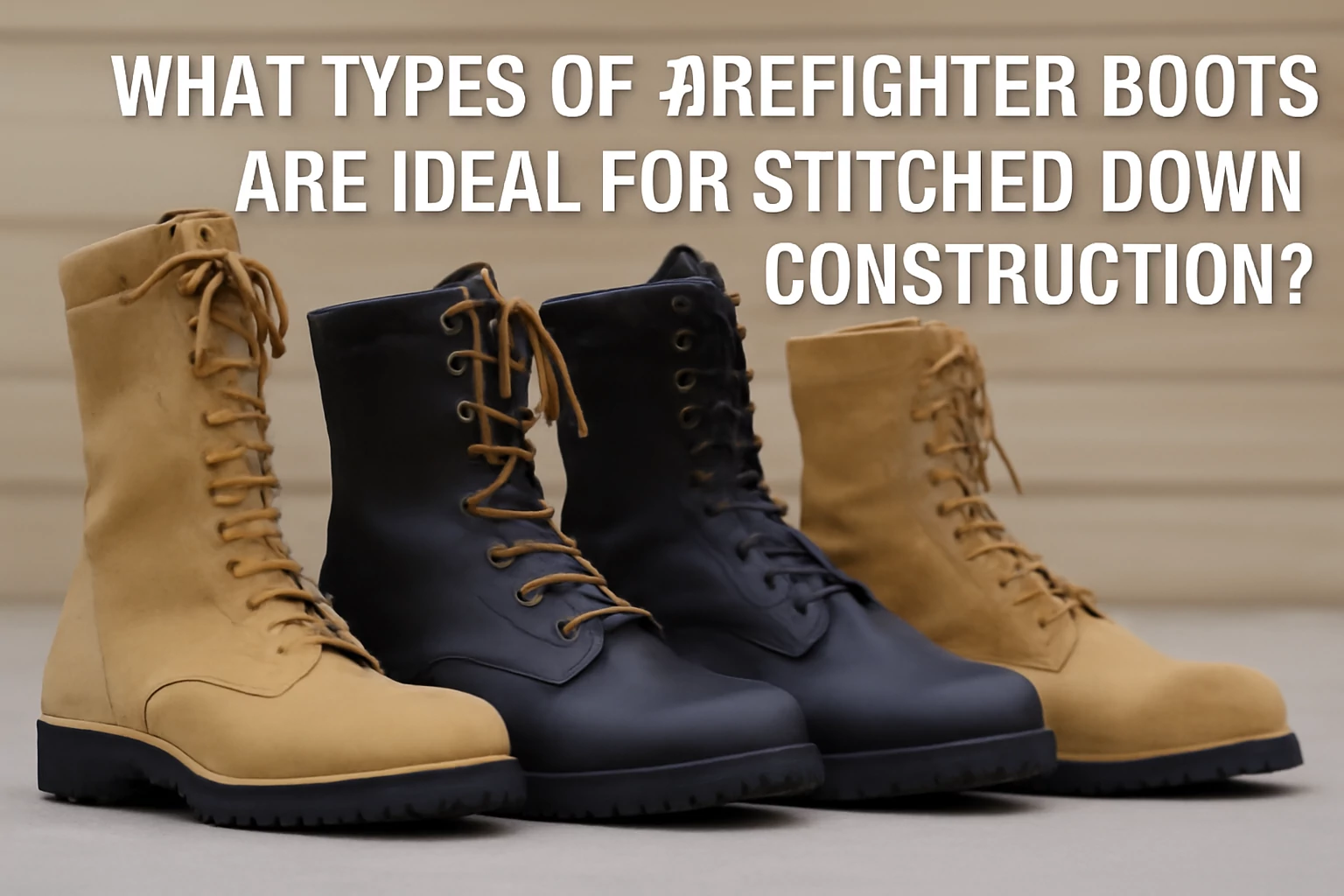 What Is Stitched Down Construction? | Poseidon